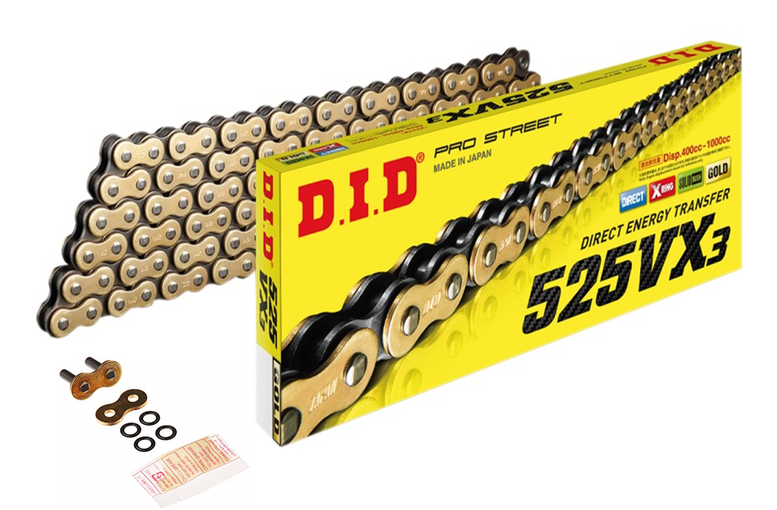 Yamaha XT660 X Super Motard D.I.D Gold X-Ring Chain and JT Quiet ...