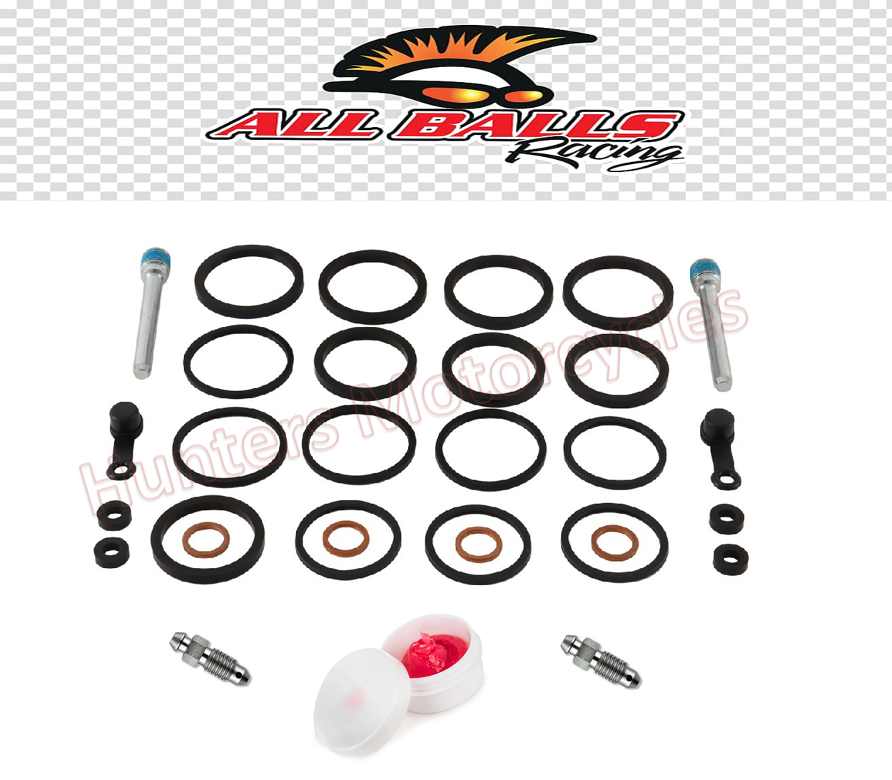 Front Brake Caliper Rebuild Kit x 2 (AB 18-3138) from Hunters Motorcycles