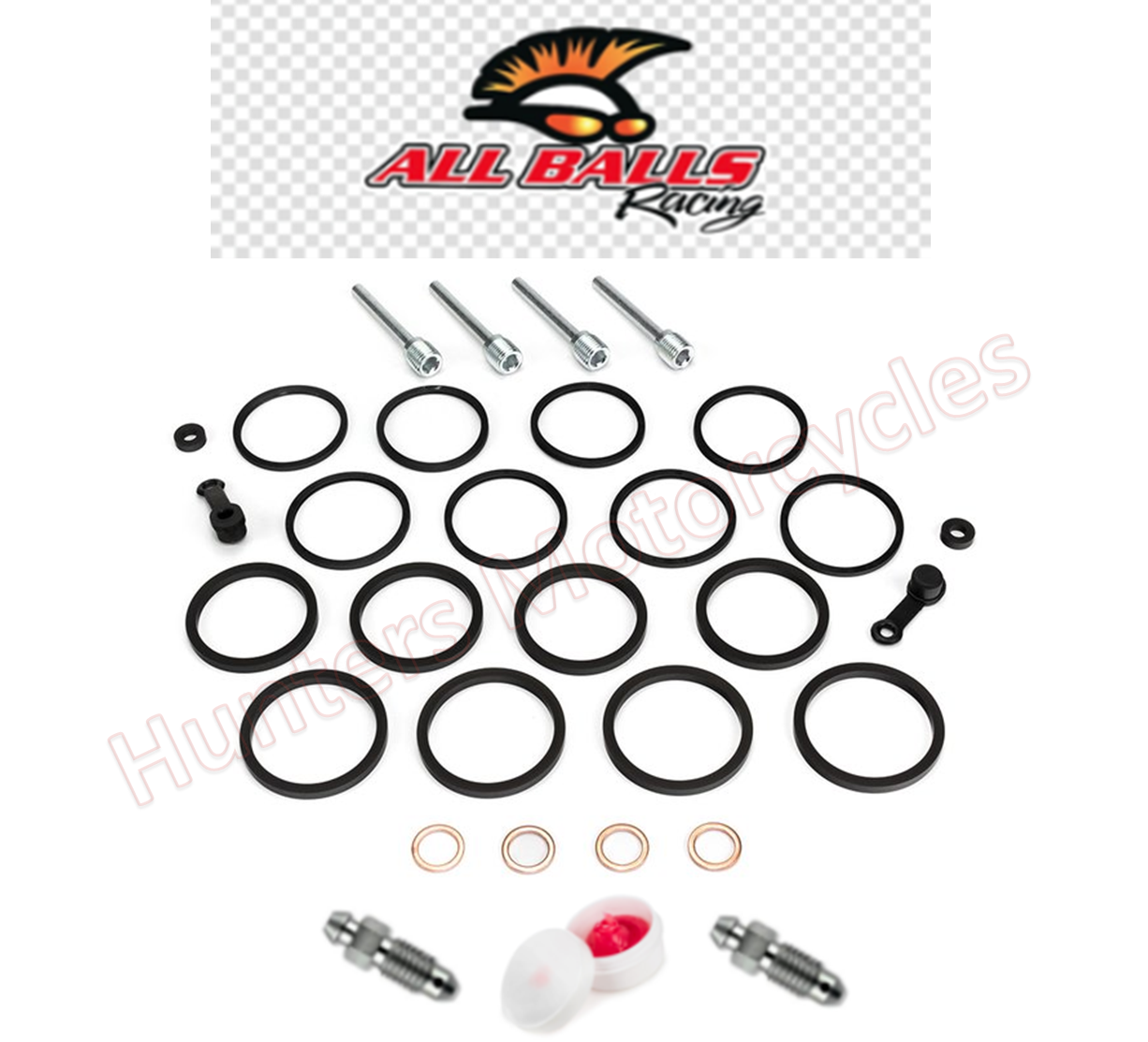 Front Brake Caliper Rebuild Kit x 2 (AB 18-3138) from Hunters Motorcycles